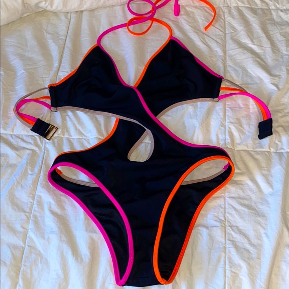 Nwot Sexy One Piece By Victoria Secret Size Small Gem